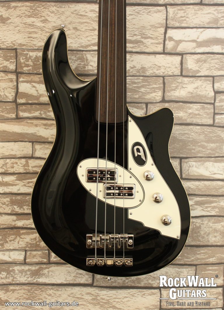 Duesenberg D-Bass Fretless Black 2017 – RockWall Guitars | Fine, Rare ...