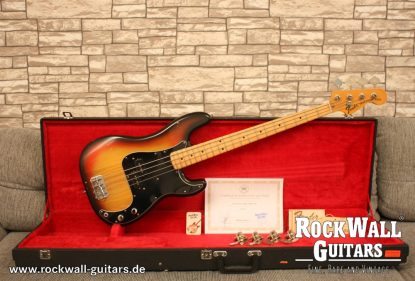 Fender Precision Bass Sunburst 1976 - RockWall Guitars | Fine, Rare ...