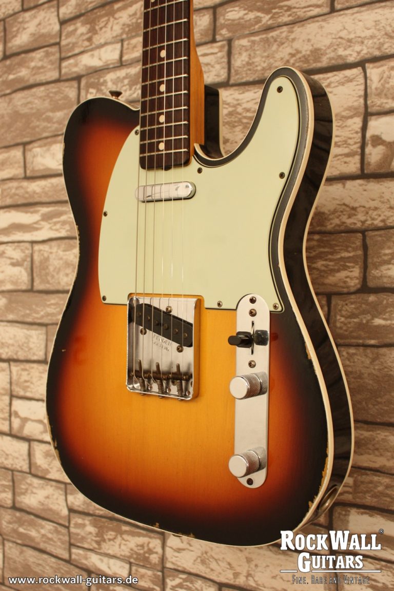 Fender Telecaster Custom Shop 1962 Sunburst Custom Relic 2016 ...