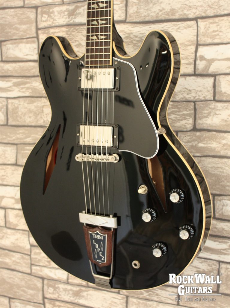 Gibson ES-335 Trini Lopez Black 2015 113 of 200 – RockWall Guitars ...