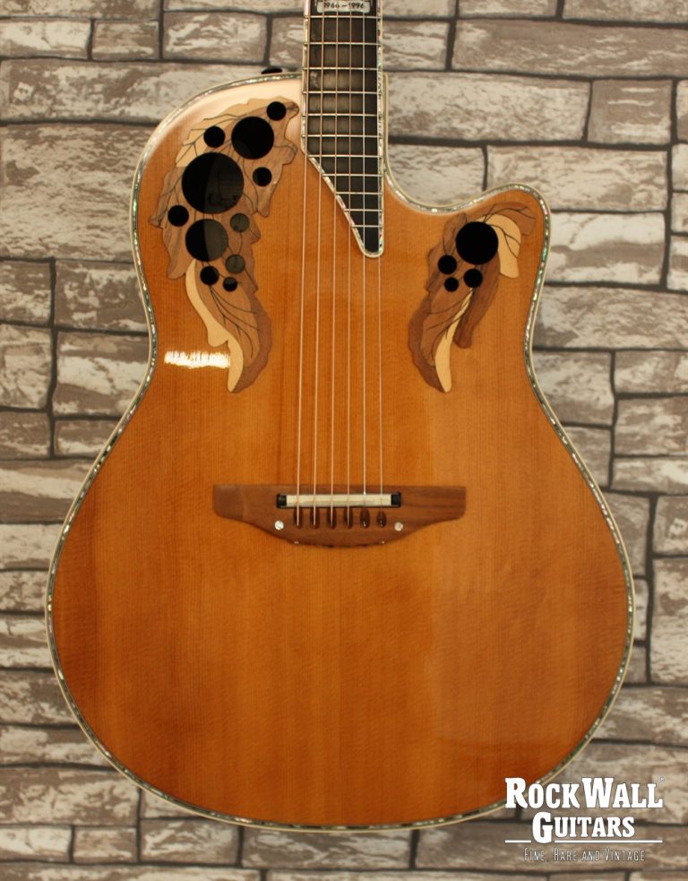 Ovation Block Elite 1768–7LTD 1996 – RockWall Guitars | Fine, Rare ...