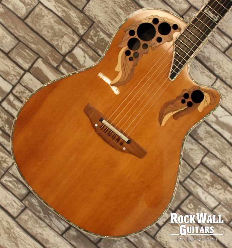 Ovation Block Elite 1768–7LTD 1996 – RockWall Guitars | Fine, Rare ...
