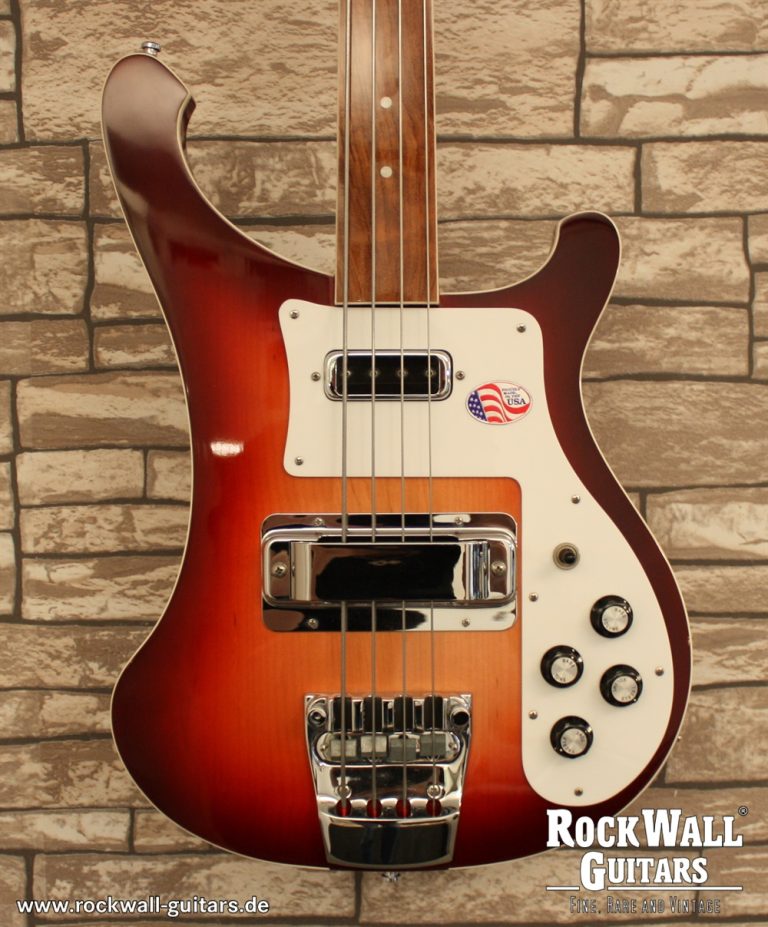 Rickenbacker 4003 FL Fretless Fireglo 2008 – RockWall Guitars | Fine ...
