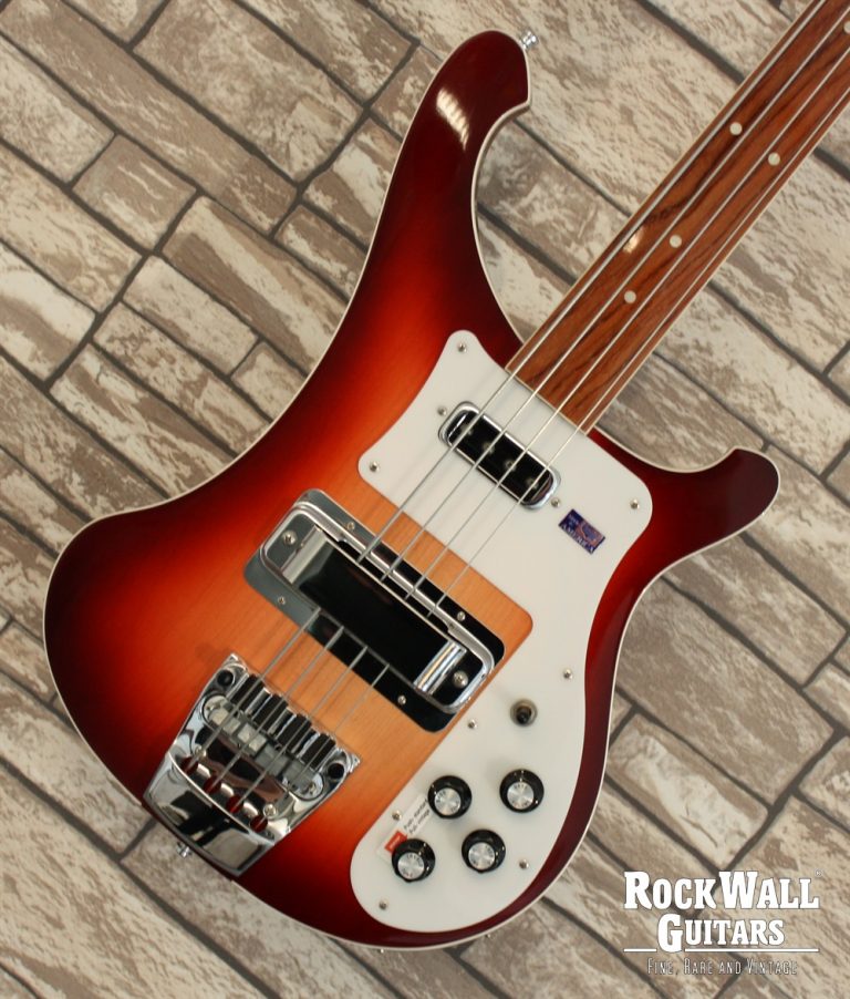 Rickenbacker 4003 FL Fretless Fireglo 2008 – RockWall Guitars | Fine ...