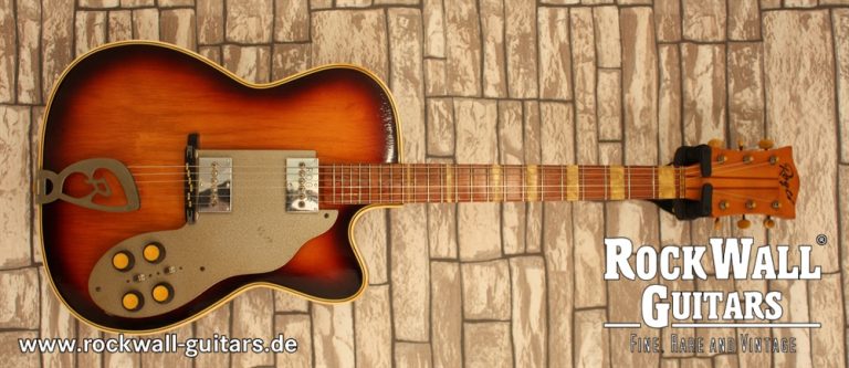 Roger Rossmeisl Electro Model 56 Sunburst 1950s -1960s – RockWall ...